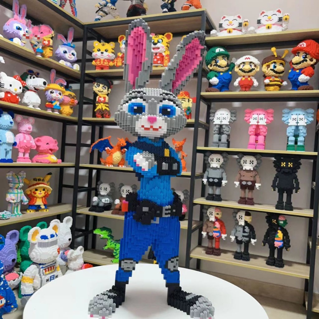 Jual Nano Block Zootopia Judy Hopps Jumbo Mainan Edukasi Balok Susun ...