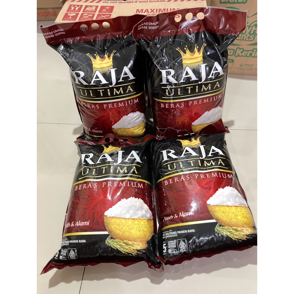 Jual Beras Premium Raja Ultima 5kg | Shopee Indonesia