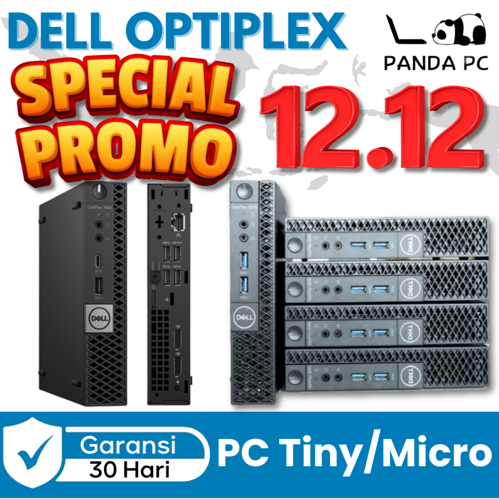 Jual PC Mini Dell Optiplex Micro Tiny Intel Core i3 / i5 / i7 - 3070 ...