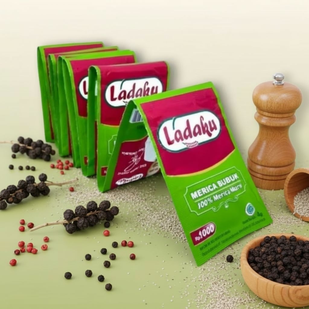 Jual LADAKU MERICA BUBUK 1 RENCENG ISI 12 PICIS | Shopee Indonesia