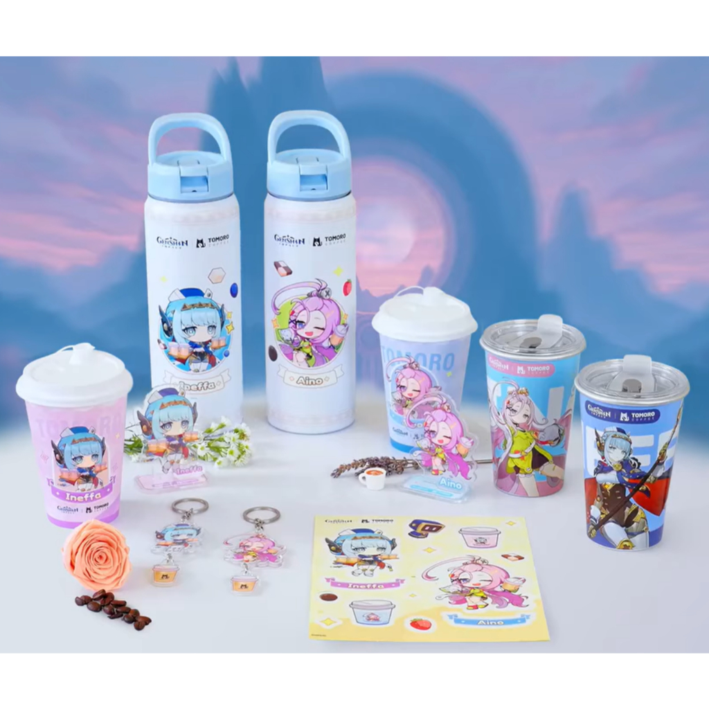 Jual Genshin x Tomoro Coffee Collab Merchandise - Official Merchandise ...