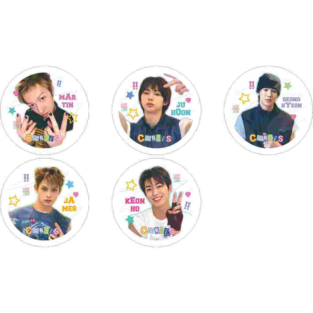 Jual Freebies PIN BROS CORTIS (isi 5 buah Pin Bros Member Cortis sesuai ...