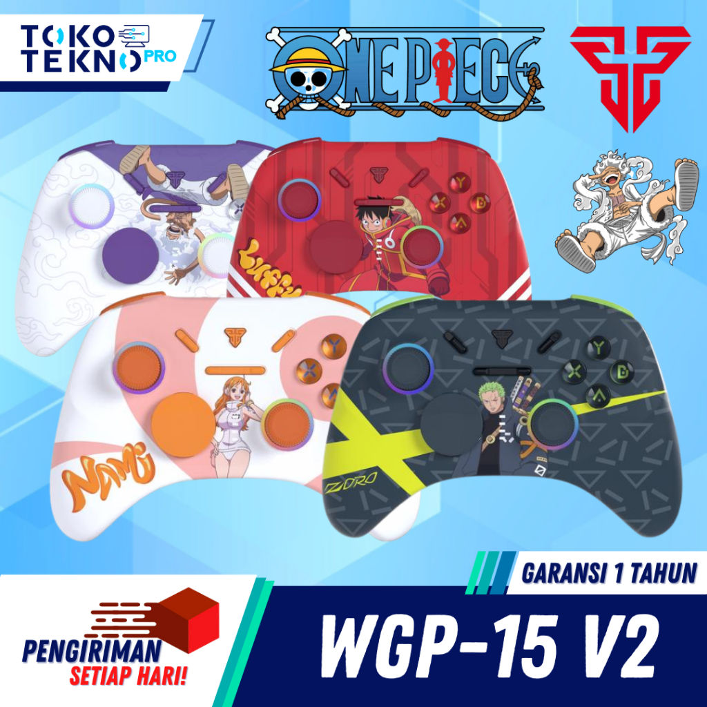 Jual FANTECH x ONE PIECE WGP15 / WGP-15 V2 Eos Pro Gamepad Gaming ...