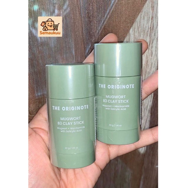 Jual The Originote Mugwort B3 Clay Stick Mask 40gram - Masker Acne ...