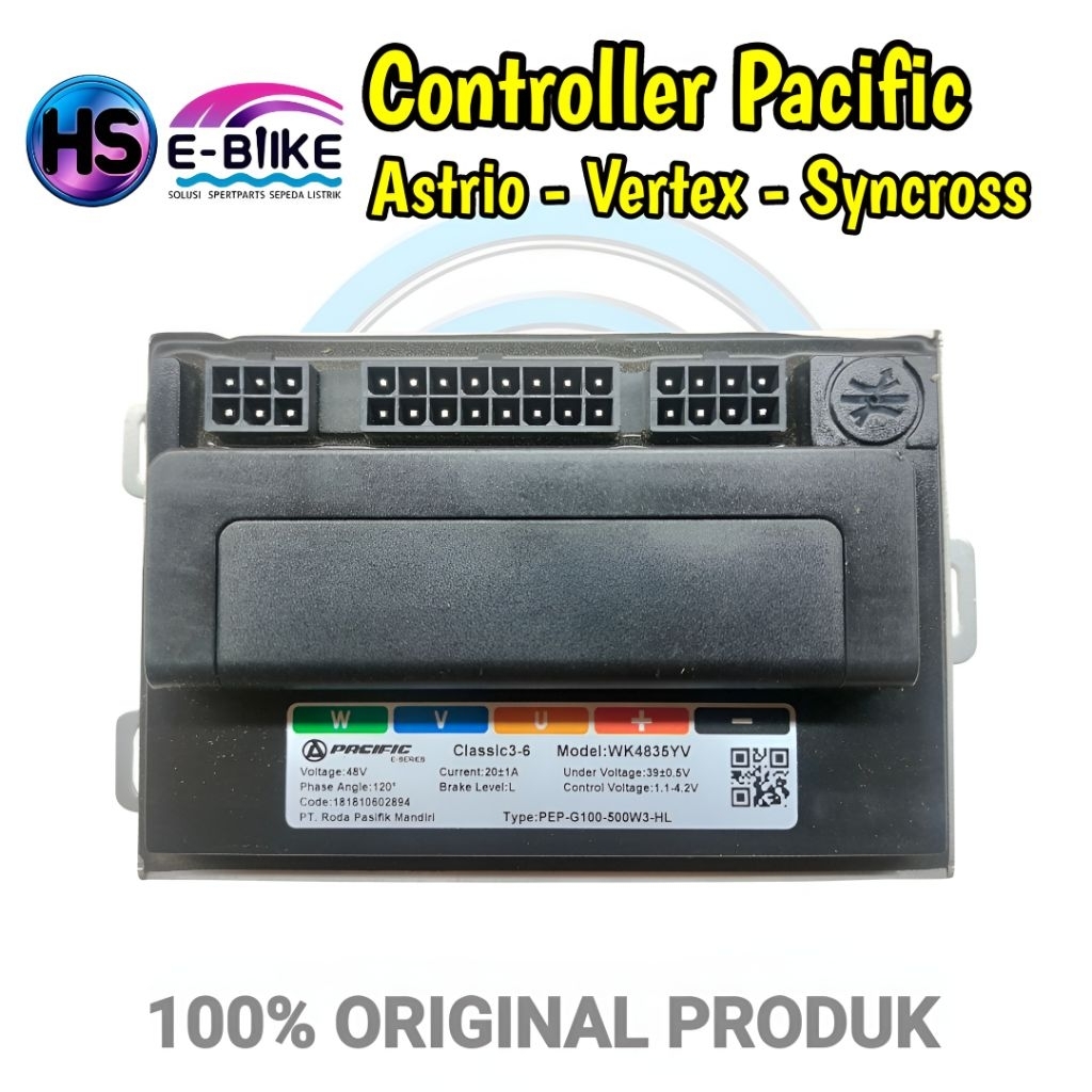 Jual Controller sepeda Listrik Pacific Syncross- Vertex- Astrio 3/4 ...