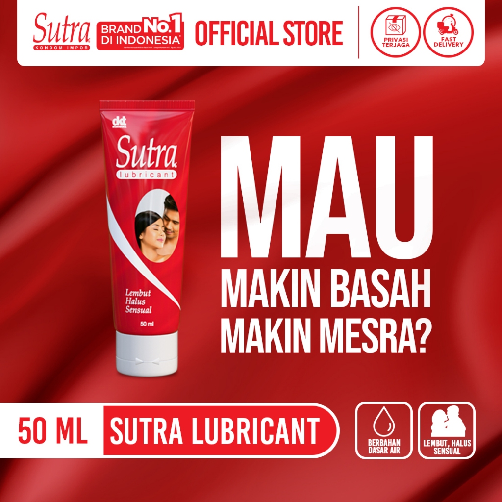 Jual Sutra Lubricant 50ml - Pelumas Lembut & Sensual. Makin Basah Makin ...