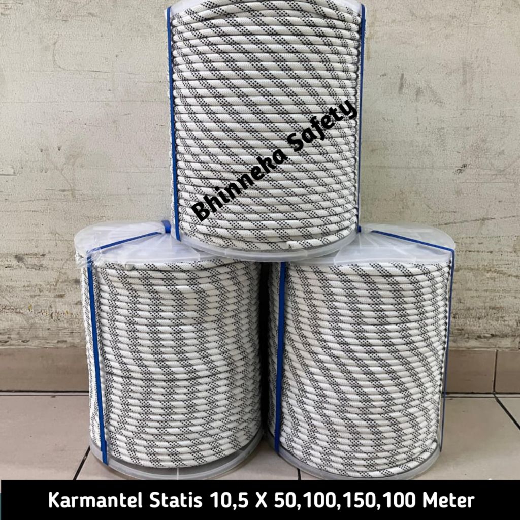 Jual Tali Karmantel Statis 10,5 mm X 50-200 Meter / Karmantel Static ...