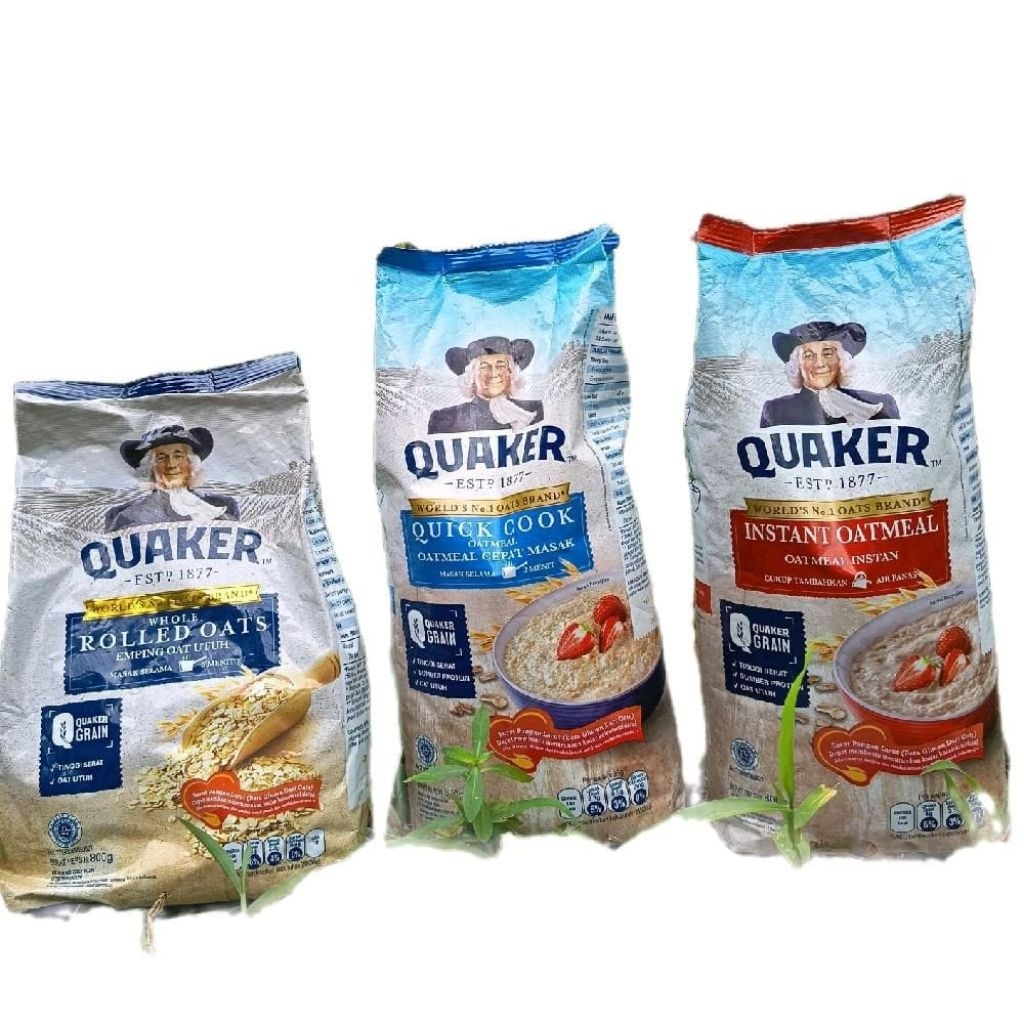 Jual Quaker Oatmeal Instant 800 Gram | Shopee Indonesia