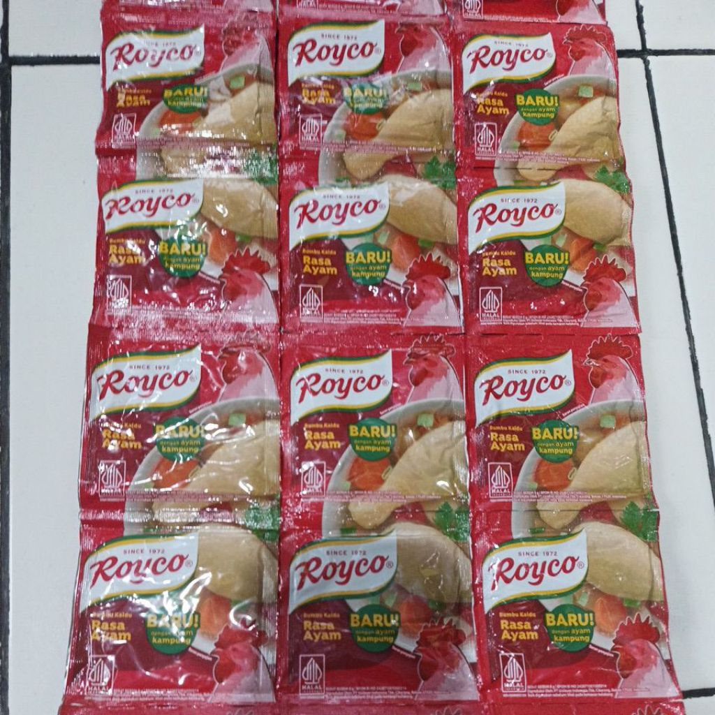 Jual Royco Ayam sachet renceng isi 12 | Shopee Indonesia