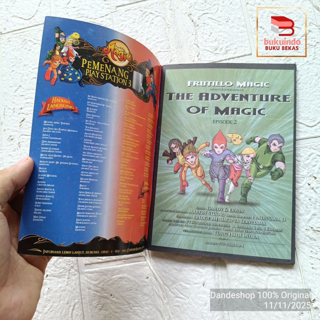 Jual The Adventure Of Frutillo Magic #2 - Buku Cerita Anak Komik Bekas ...