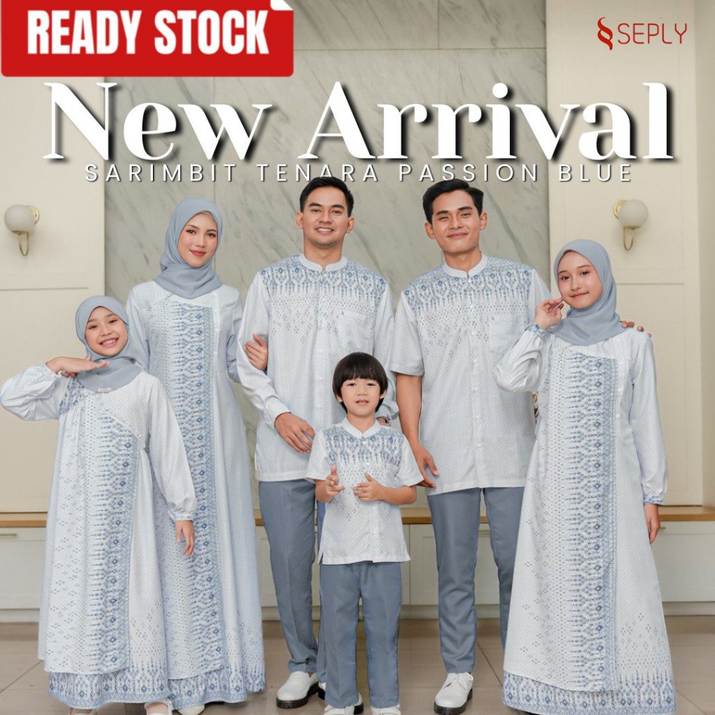 Jual Sarimbit Seply Series 2026 Baju Muslim Couple Lebaran Kondangan ...