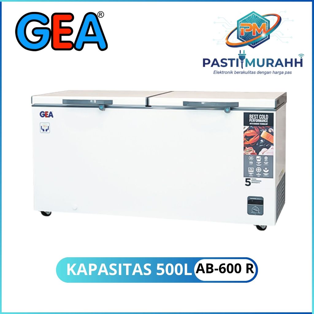 Jual GEA FREEZER BOX AB-600 R (500L) BOX FREEZER GEA GARANSI RESMI ...