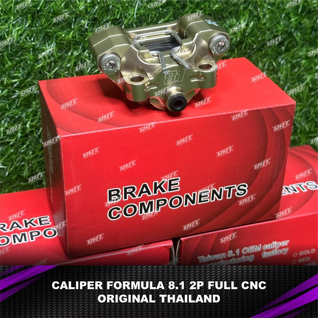 Jual CALIPER KALIPER MINI FORMULA 8.1 2 PISTON FULL CNC UNIVERSAL ...
