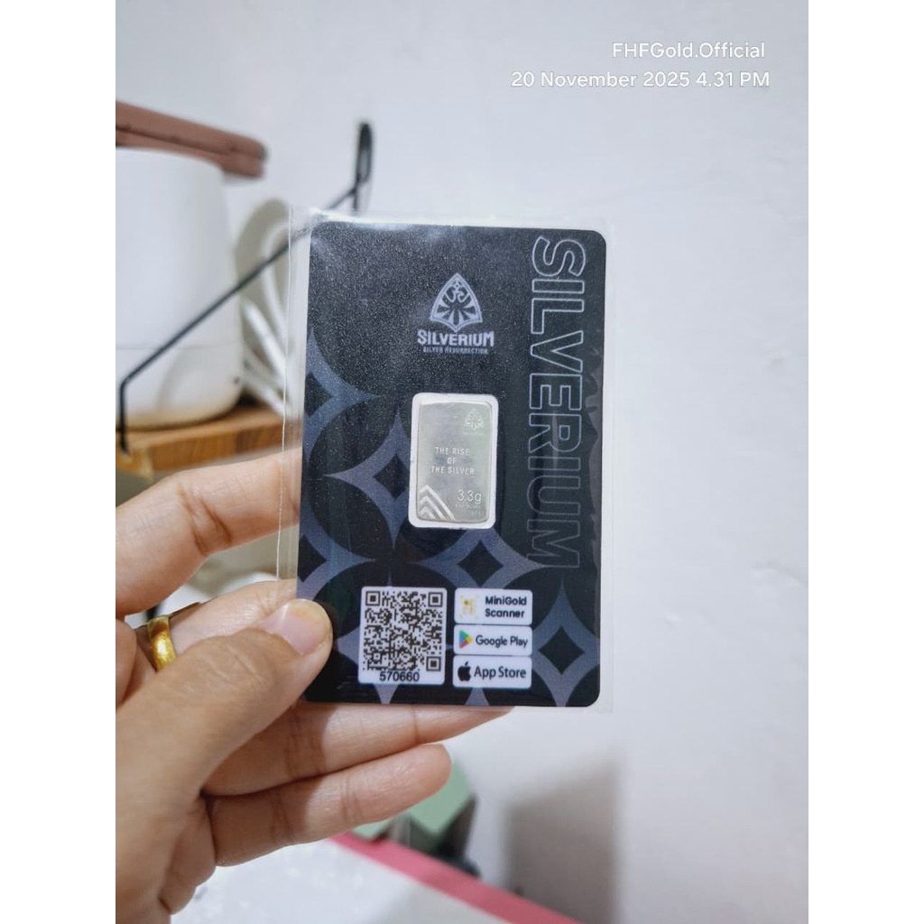 Jual SILVERIUM REGULER SERIES 3,3-9,9gram/SILVER REGULER 3,3-99gram ...