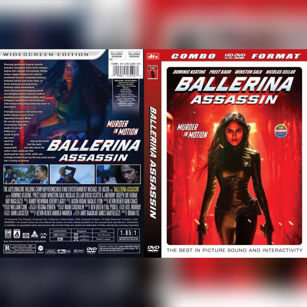 Jual DVD Ballerina Assassin 2025(Dominic Keating) | Shopee Indonesia