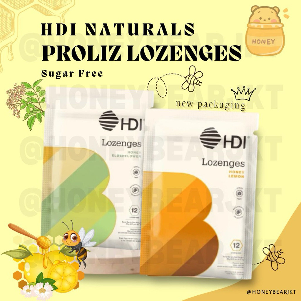 Jual Permen Madu Proliz Lozenges Exp 2028 Honey Lemon / Honey ...