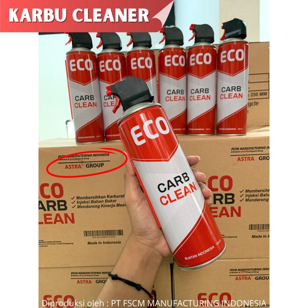 Jual ECO CARB CLEAN Karbu Cleaner Astra ECO I Pembersih Karbu Injector ...