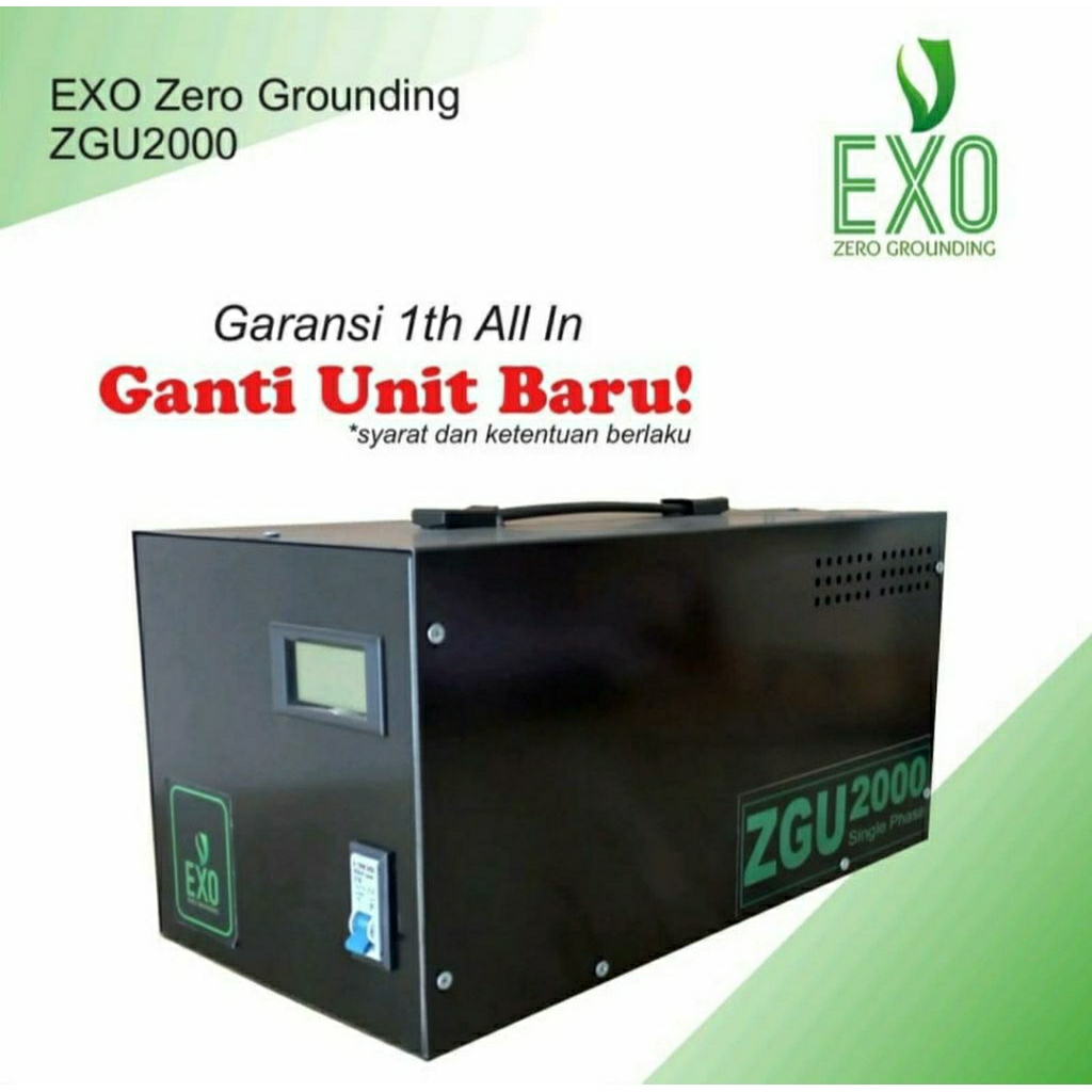 Jual Zero Grounding Exo Zero Grounding ZGU2000 - 3000 - 5000 Watt 1 ...