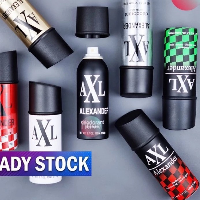Jual AXL | Deodorant Alexander Parfume 150ml | Shopee Indonesia