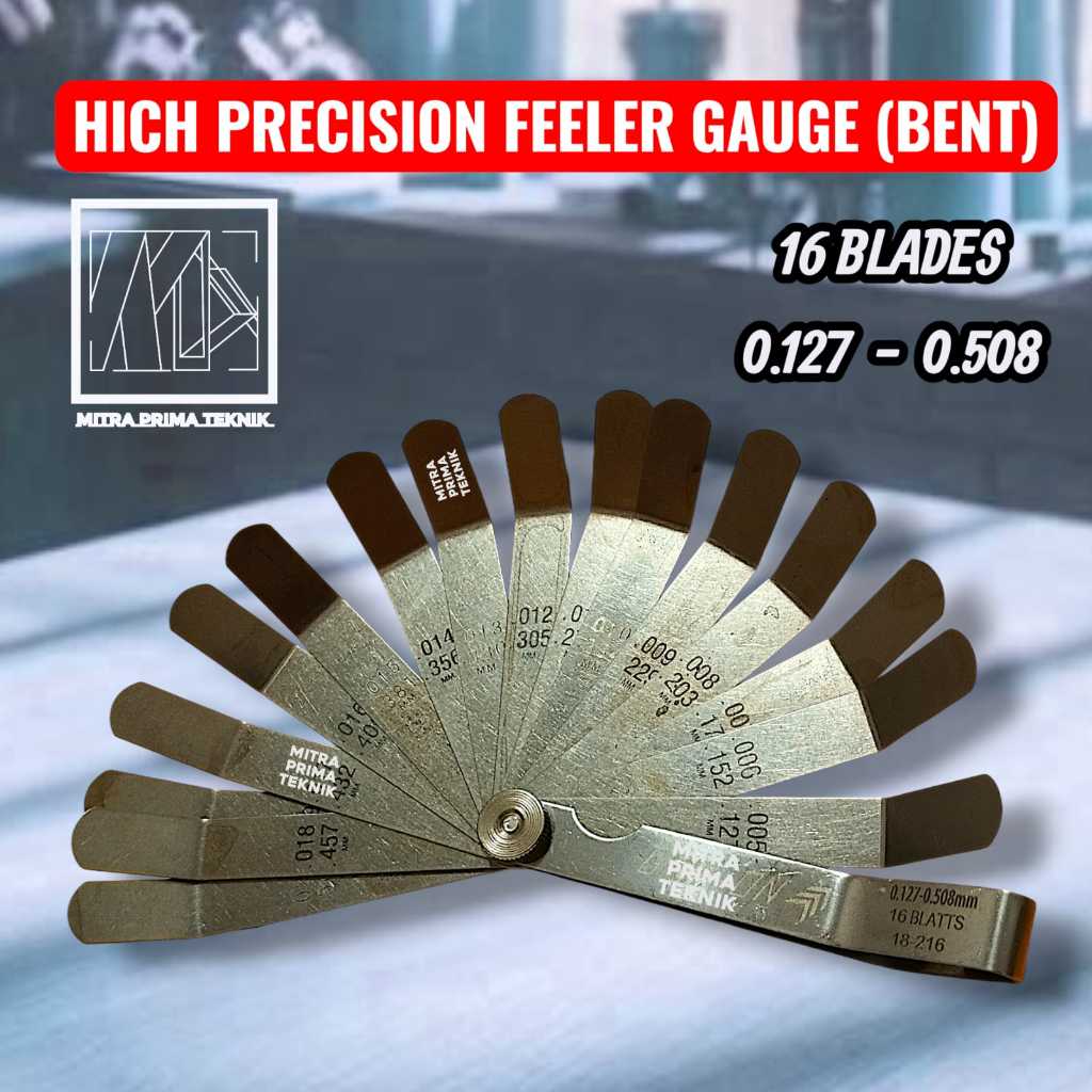 Jual Fuller Gauge Bengkok - High Precision Feeler Gauge Grip on 18-212 ...