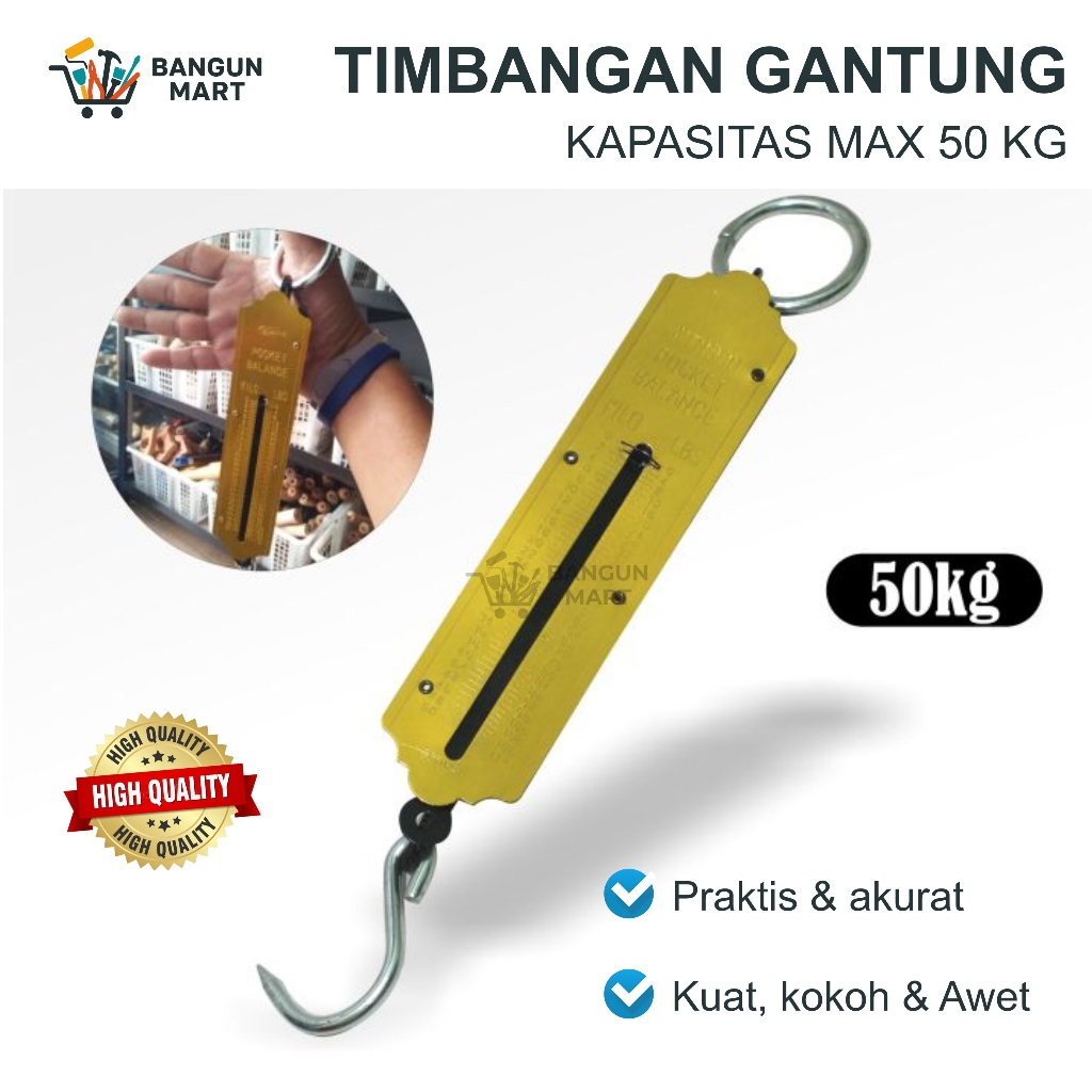 Jual TIMBANGAN POCKET 50KG 25KG TIMBANGAN PER GANTUNG / Timbangan ...
