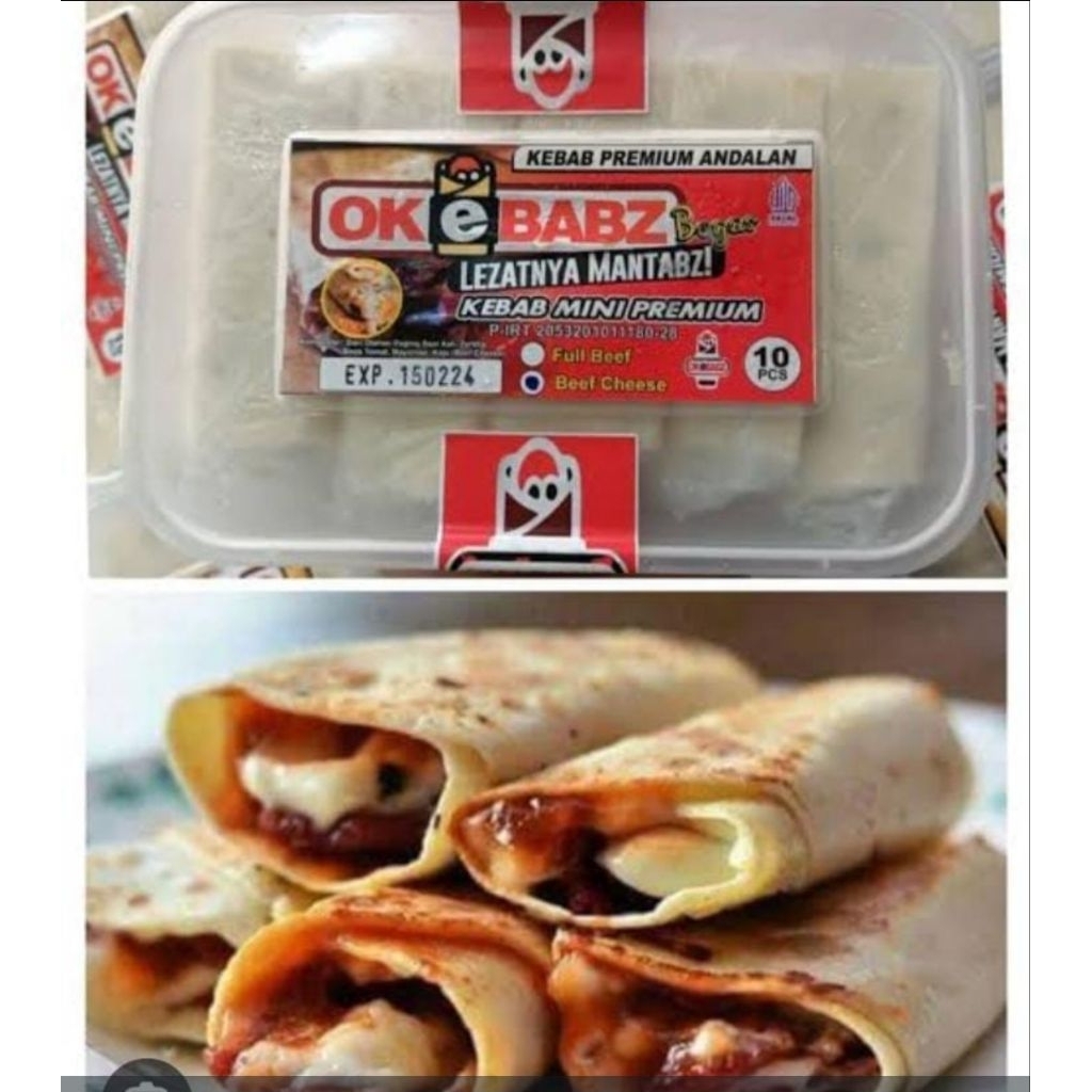 Jual Kebab Ok Babz beef cheese | Shopee Indonesia