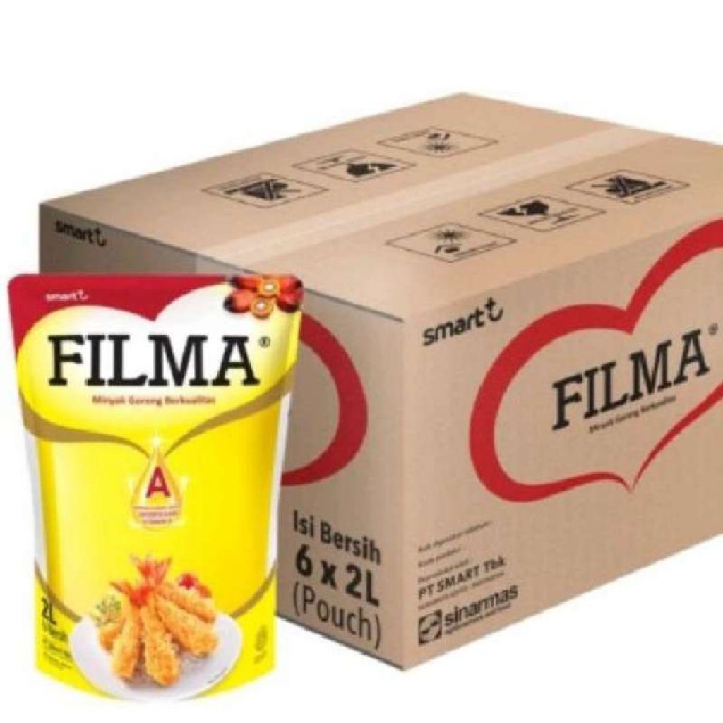 Jual MINYAK GORENG FILMA 2LITER 1DUS ISI 6PCS | Shopee Indonesia