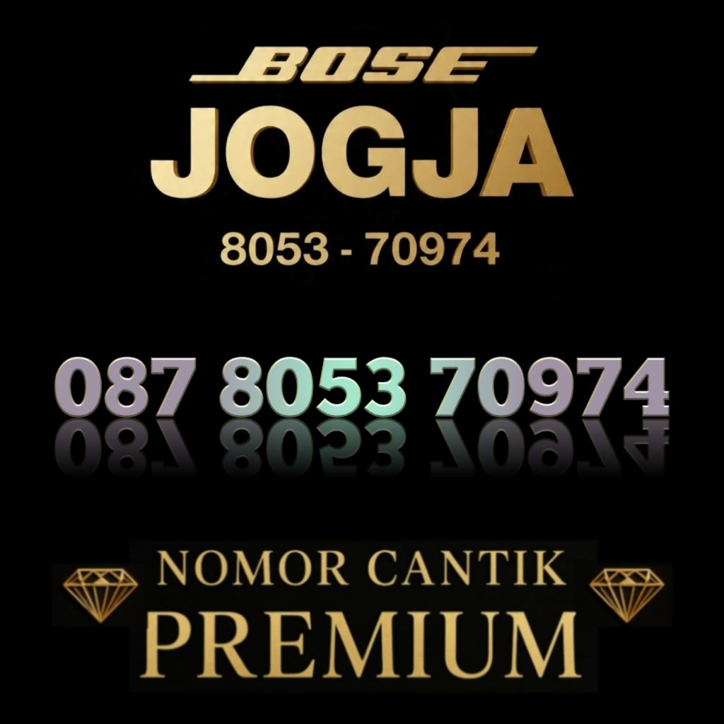 Jual Nomor Cantik Premium Varian Angka Full Karakter 8053 70974 Limited ...