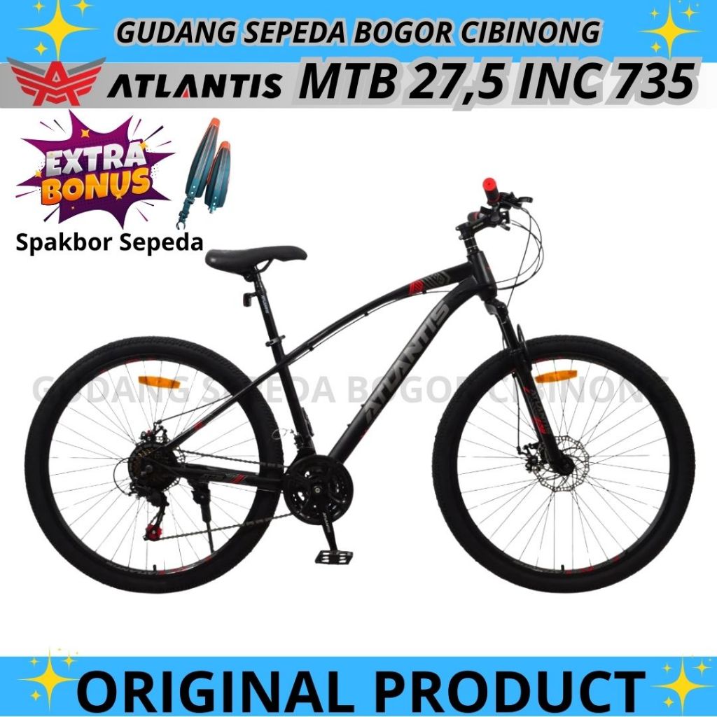 Jual Sepeda Gunung MTB 27,5 Atlantis 735 | Shopee Indonesia