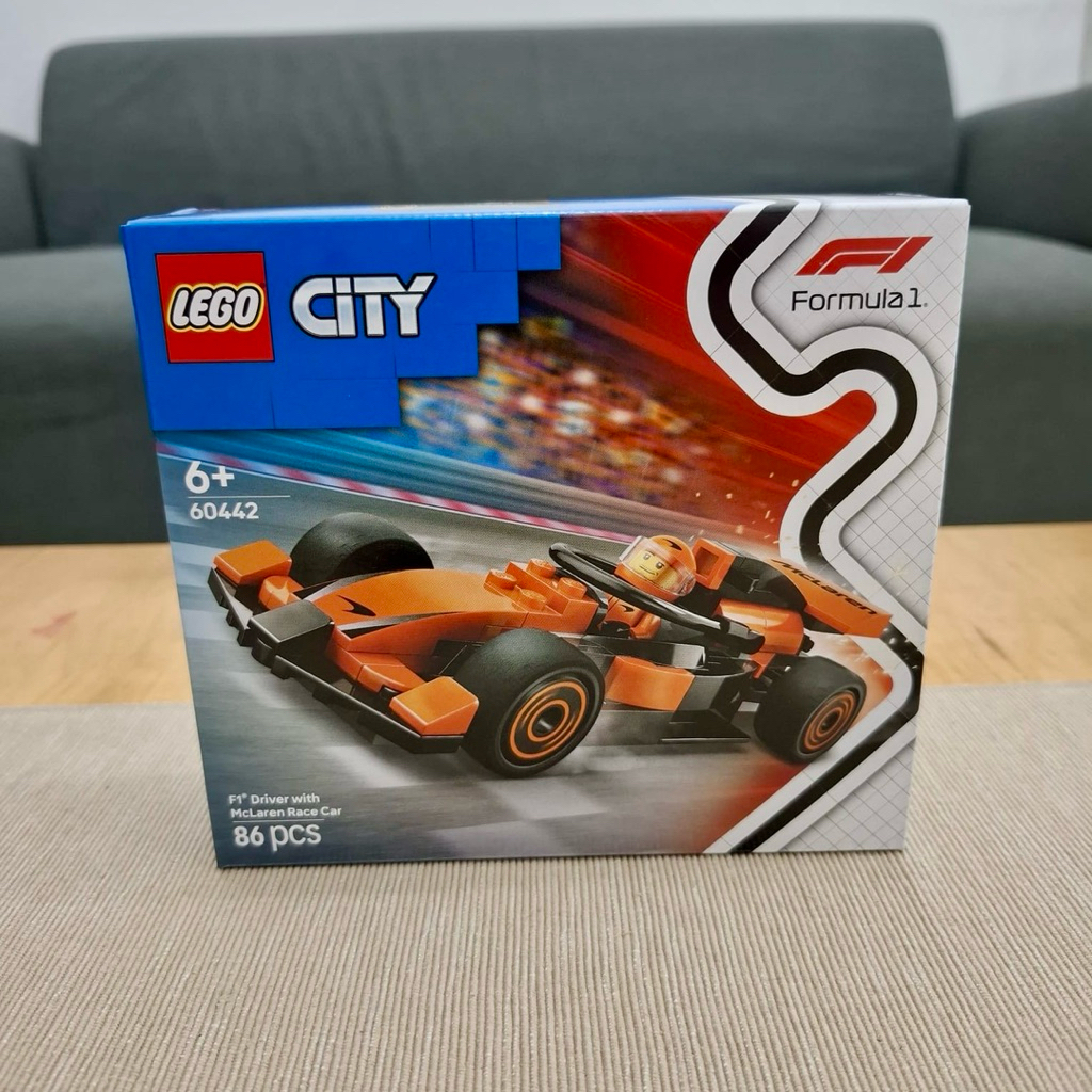 Jual Lego City 60442 - F1 Driver with McLaren Race Car | Shopee Indonesia