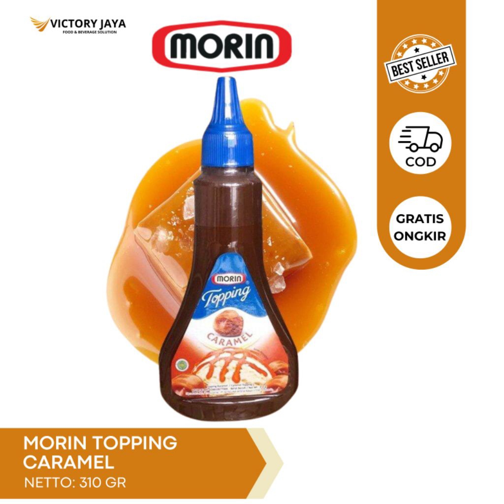 Jual Morin topping caramel selai caramel 310gram | Shopee Indonesia