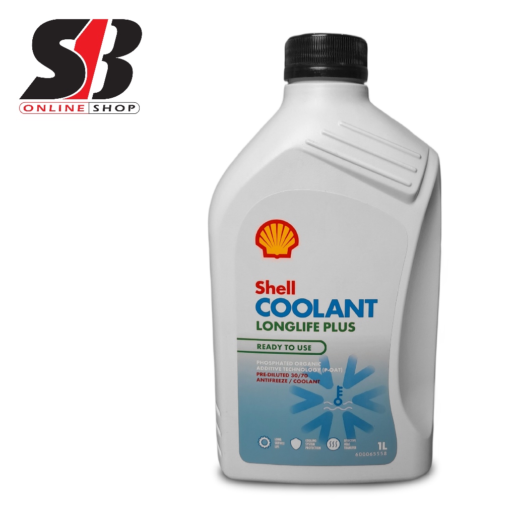 Jual SHELL - COOLANT LONGLIFE PLUS 1 LITER - Cairan Pendingin Radiator ...