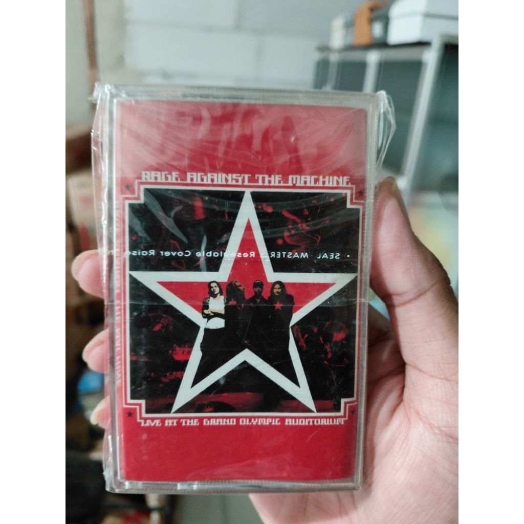 Jual Kaset Original RATM - Live at grand olympic auditorium | Shopee ...