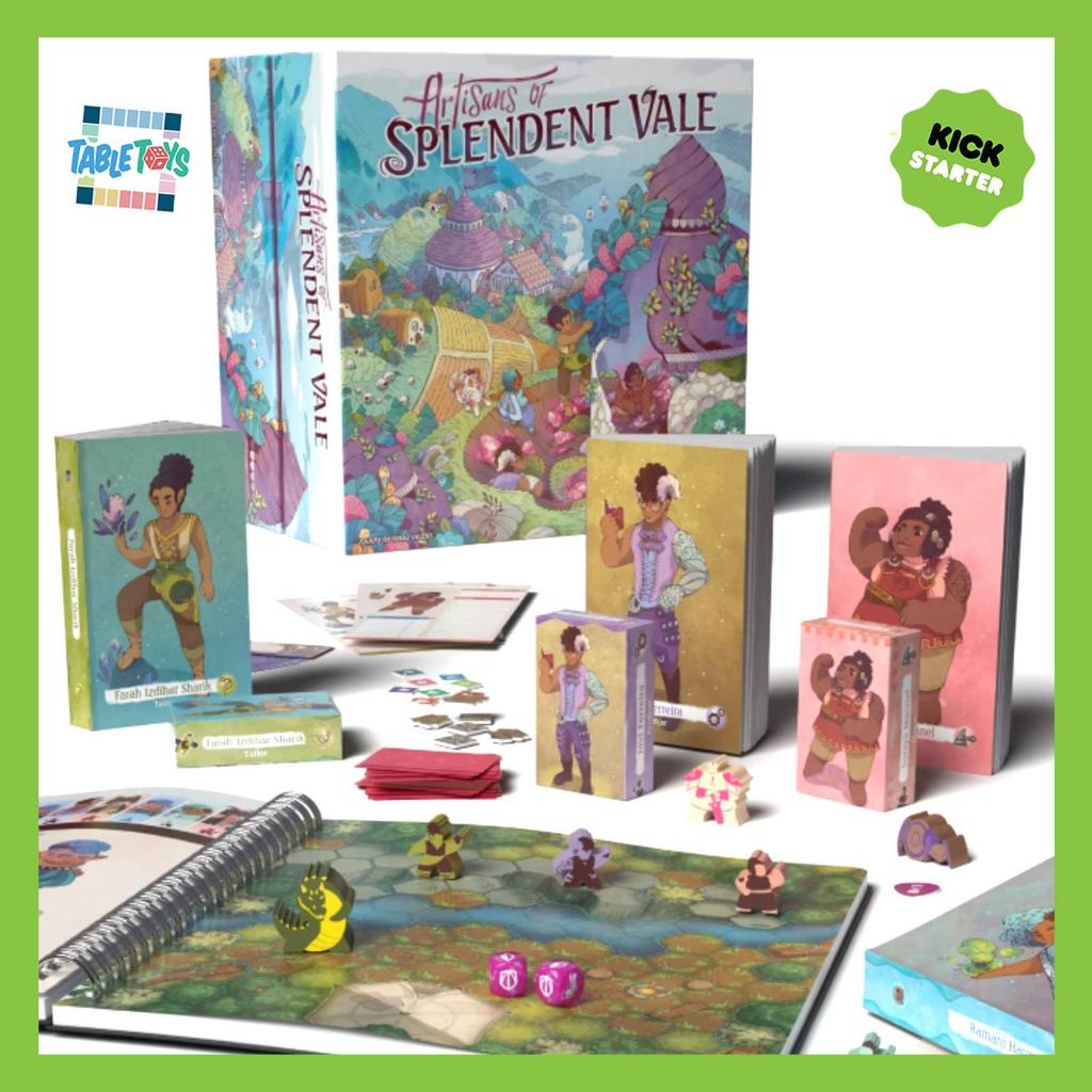 Jual Artisans of Splendent Vale Kickstarter Board Game | Boardgame ...