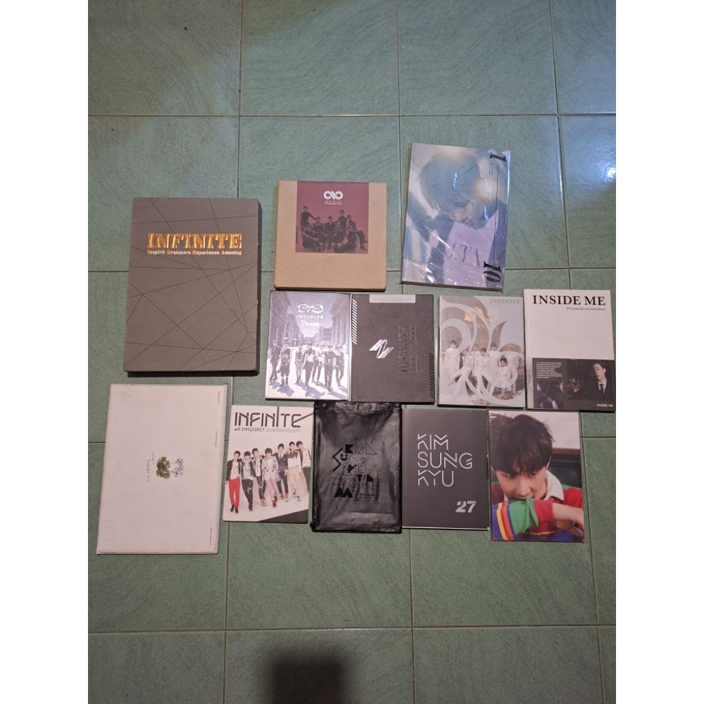 Jual PRELOVED ALBUM INFINITE KPOP idea season 2 destiny evolution ...
