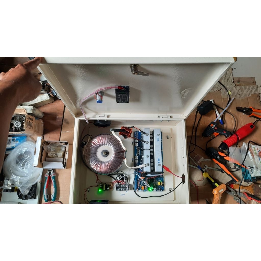 Jual Inverter 4000watt egs002 low frequency pure sine wave untuk PLTS ...