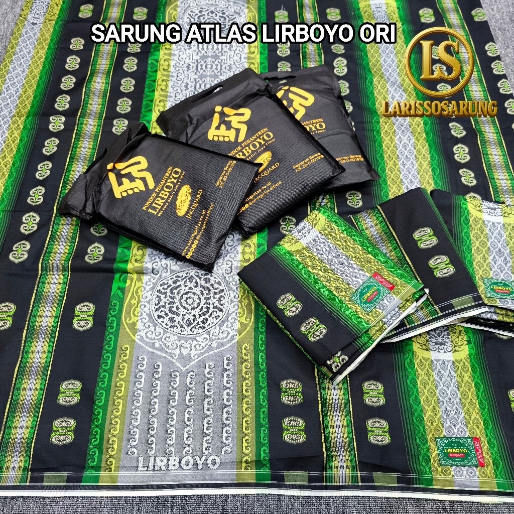 Jual Sarung Lirboyo Ori Full Timbul Jacquard By Atlas | Shopee Indonesia