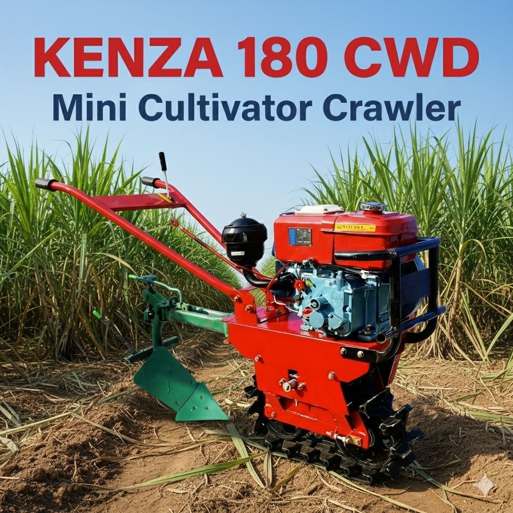 Jual KENZA 180 CWD CULTIVATOR RODA TANK / TRAKTOR MINI / TRAKTOR RODA ...