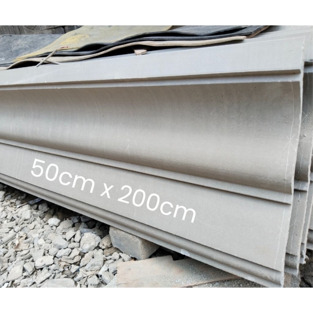Jual Lis profil beton minimalis ukuran panjang 2meter lebar bisa cuatom ...