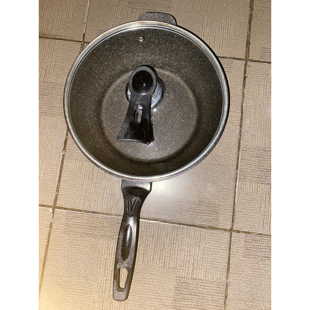 Jual Wok Pan MedeenaluX Biru | Shopee Indonesia