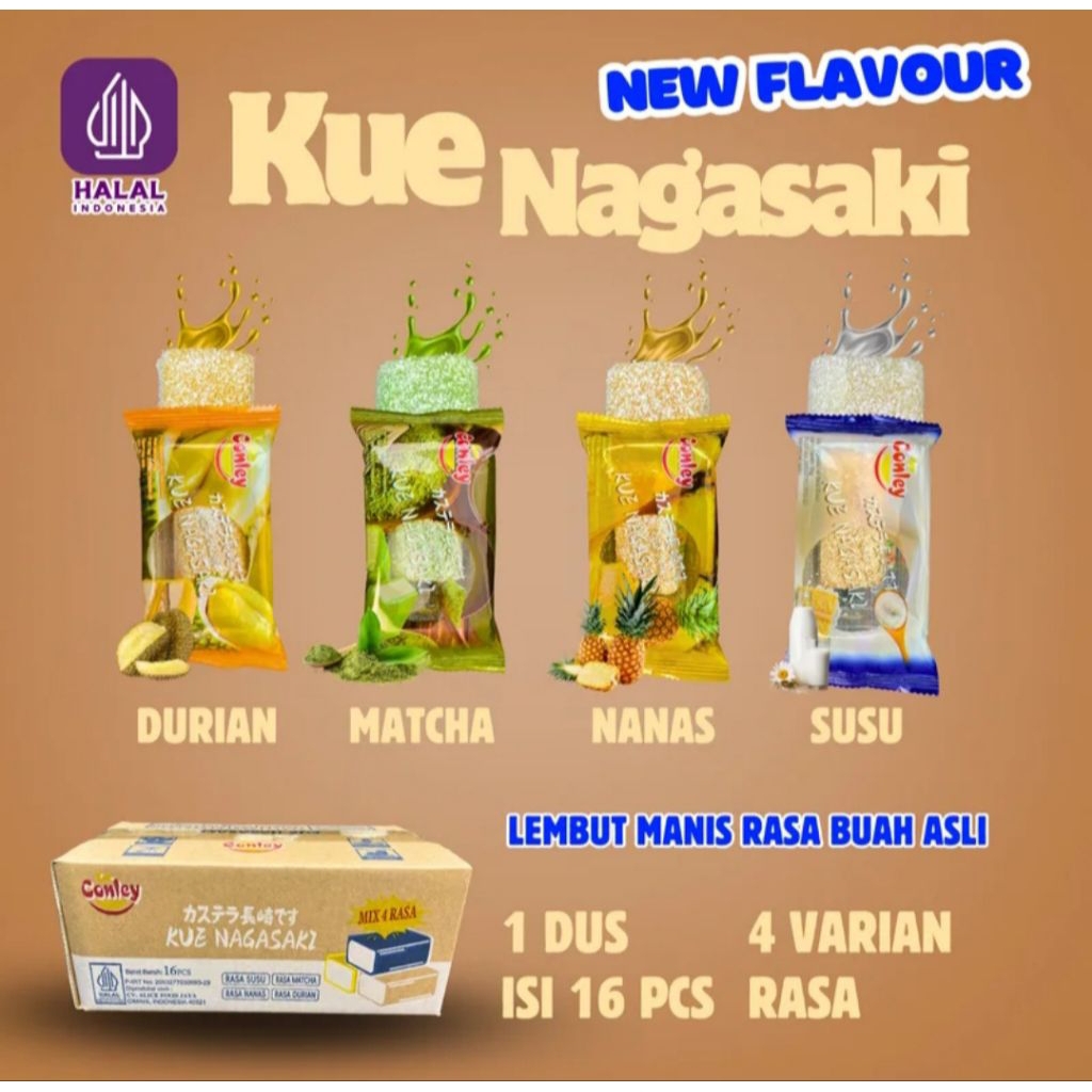 Jual KUPILIHKAN!! COD / KUE NAGASAKI VIRAL 2025 BERHADIAH! / KUE MOCHI ...