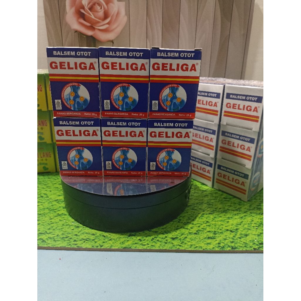 Jual Balsem Otot Geliga 20 Gram - Meredakan Nyeri Otot, Sendi, dan ...