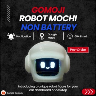 Jual GoMoji V1 Without Battery (Lokal) Mini Desktop Robot Mochi Custom ...