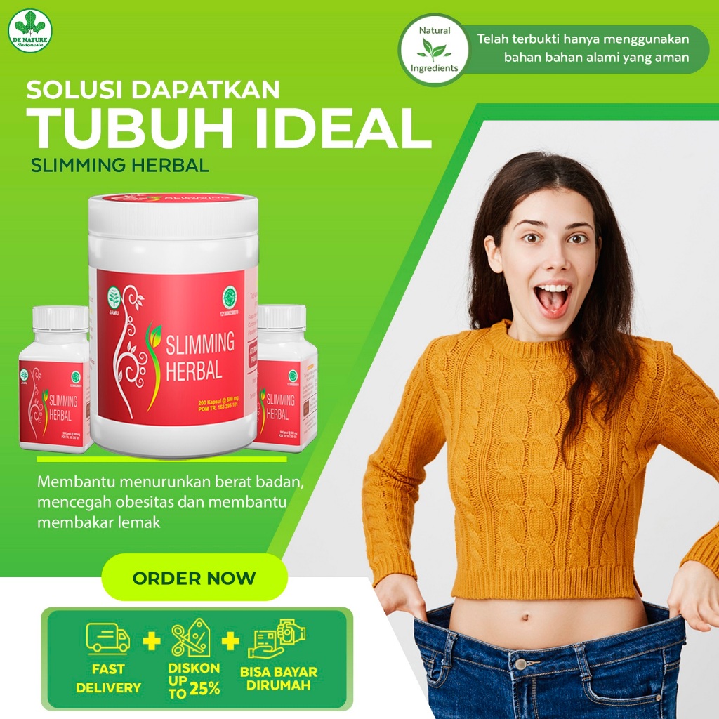 Jual Obat Herbal Pengecil Perut Buncit Pria Wanita, Pelangsing Paling ...