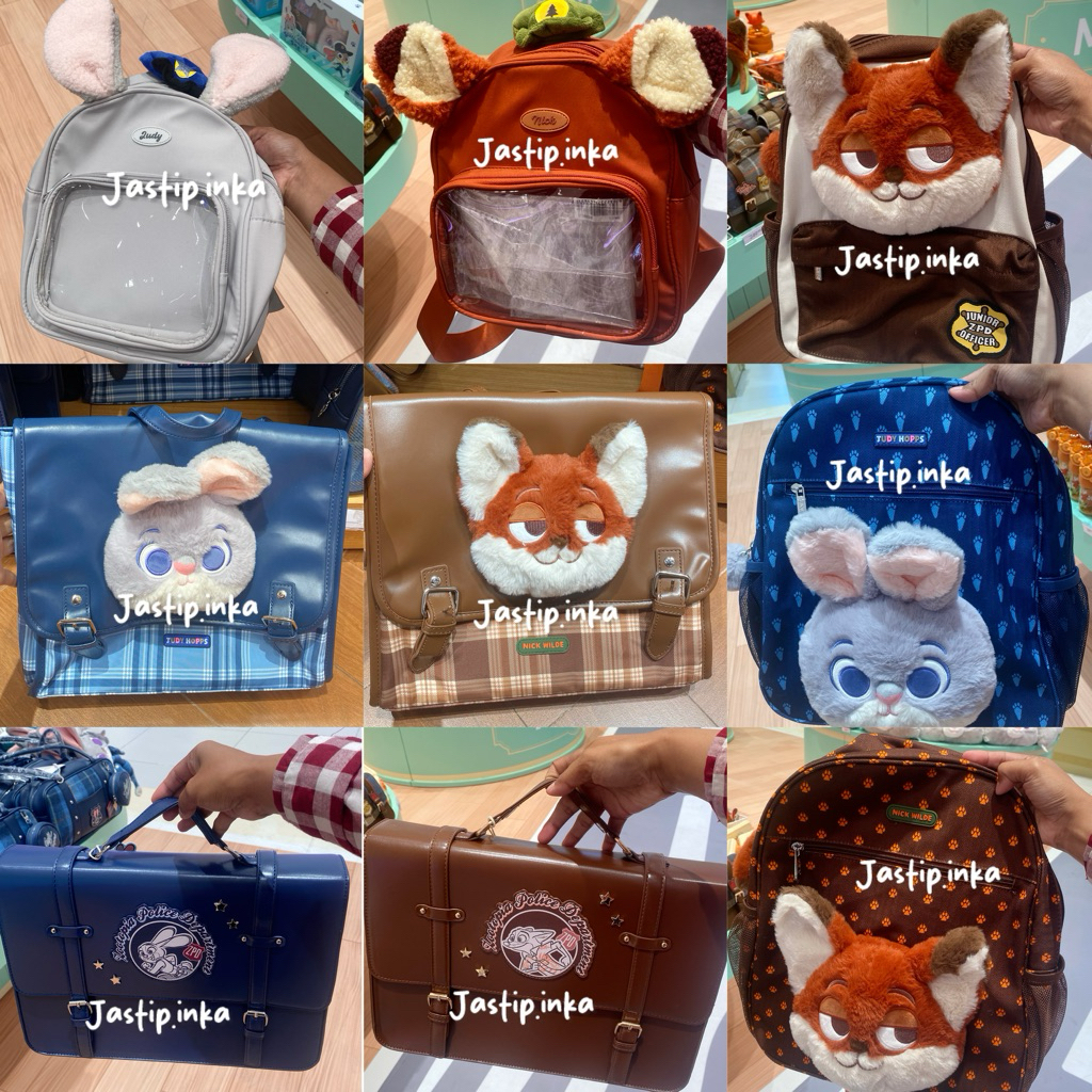 Jual Miniso x Zootopia - Backpack judy nick zootopia | Shopee Indonesia