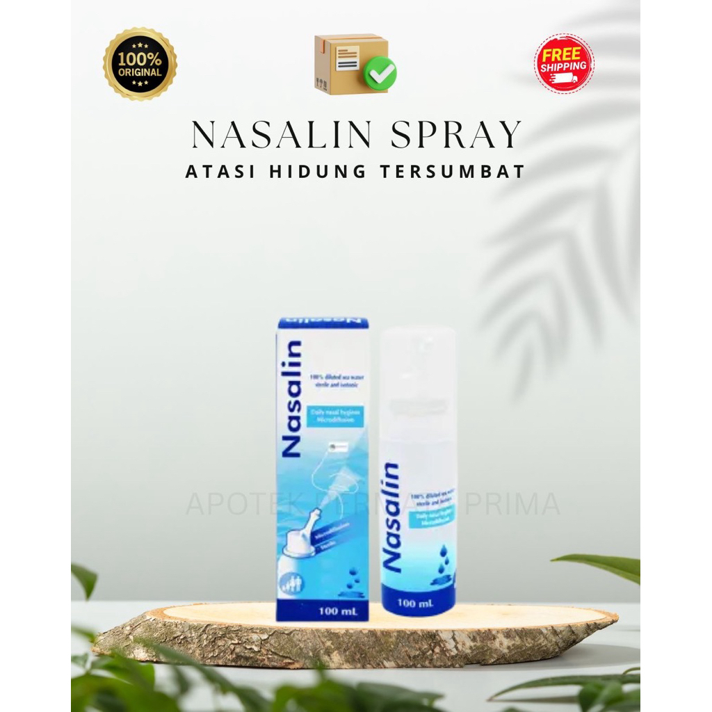 Jual NASALIN SPRAY (Hidung Tersumbat) | Shopee Indonesia