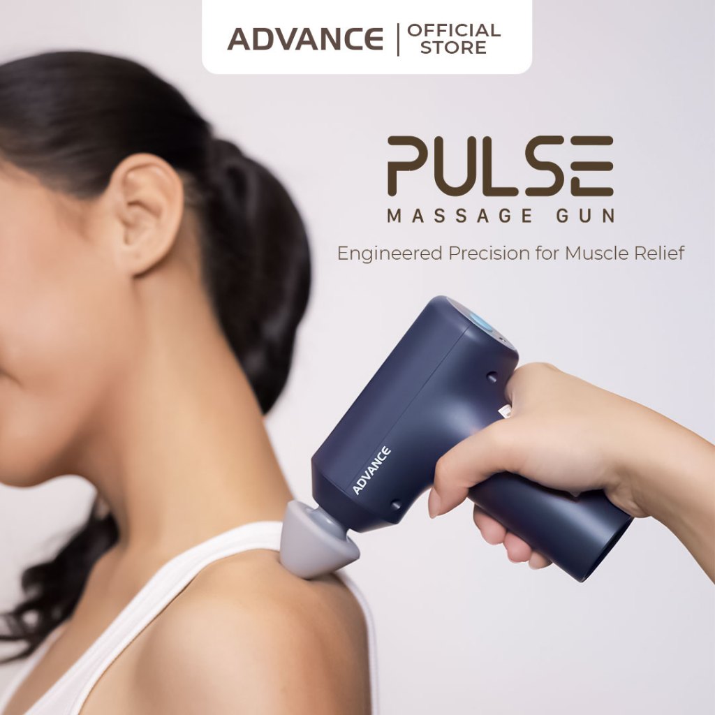 Jual ADVANCE - PULSE Massage Gun - alat pijat getar elektrik mini/pijit ...