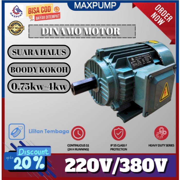 Jual Dinamo 1 Phase Terlengkap & Harga Terbaru Juni 2026 | Shopee Indonesia