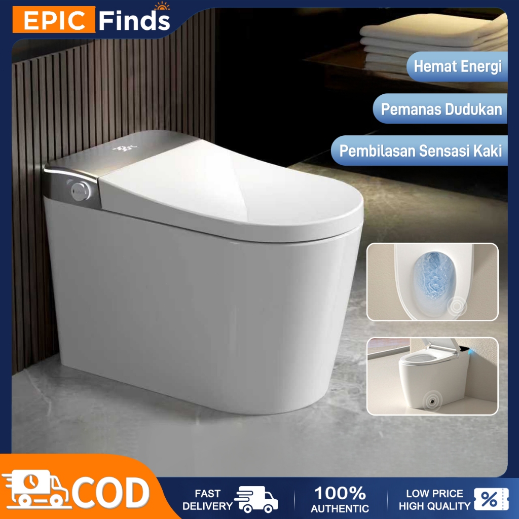Jual Epic Finds Toilet Pintar Otomatis Eropa, Fungsi Multiguna, Dudukan ...