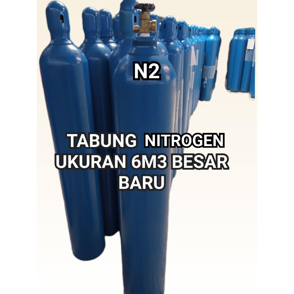 Jual TABUNG NITROGEN BESAR UKURAN 6M3 / NITROGEN SERBAGUNA | Shopee ...
